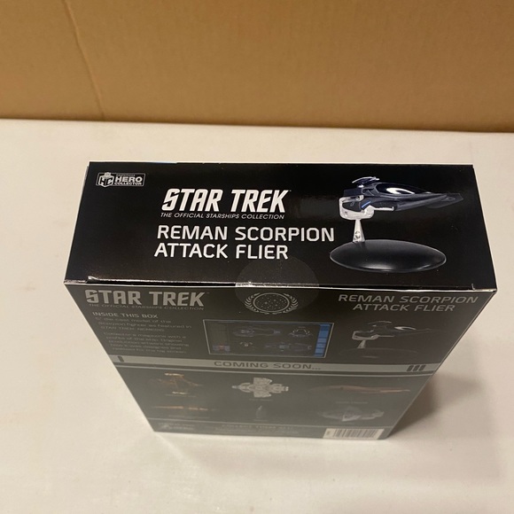 Eaglemoss | Art | Star Trek Eaglemoss New Reman Scorpion Class Attack ...